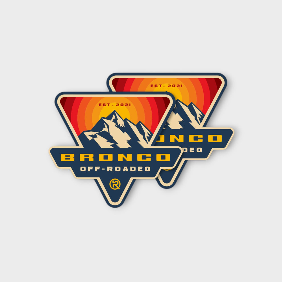 Bronco Off Roadeo - Sticker 2 Pack – Bronco Nation Store