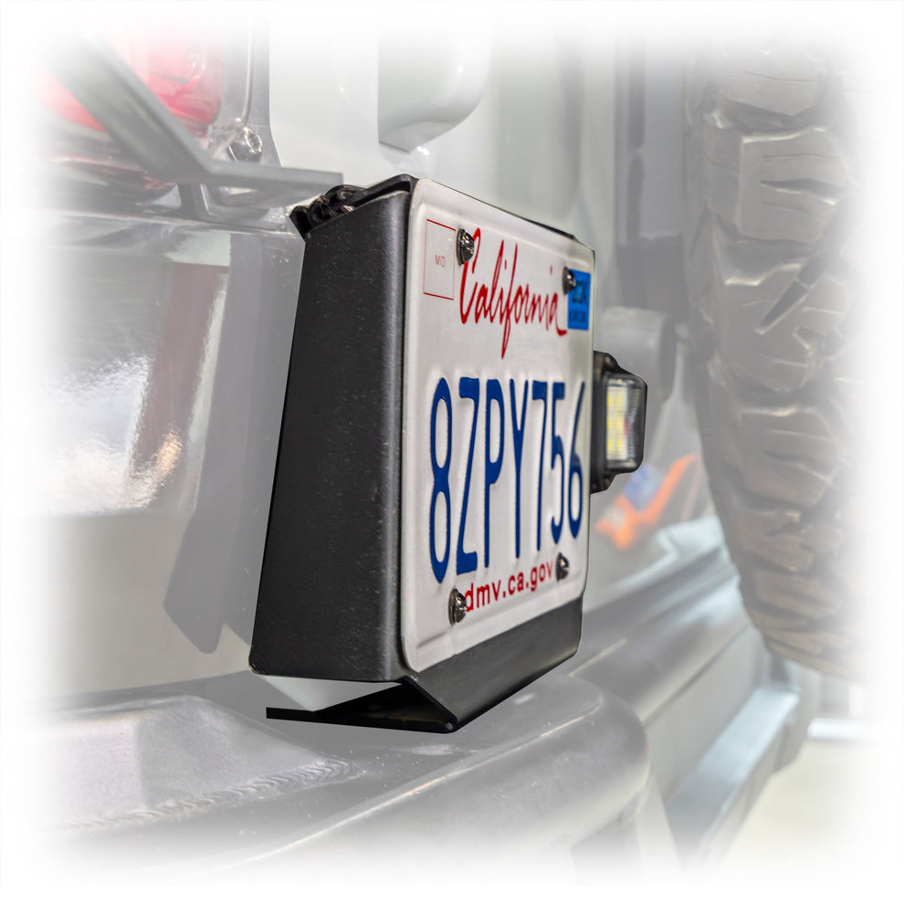 Turn Offroad - 2021+ Ford Bronco License Plate Relocation Bracket ...