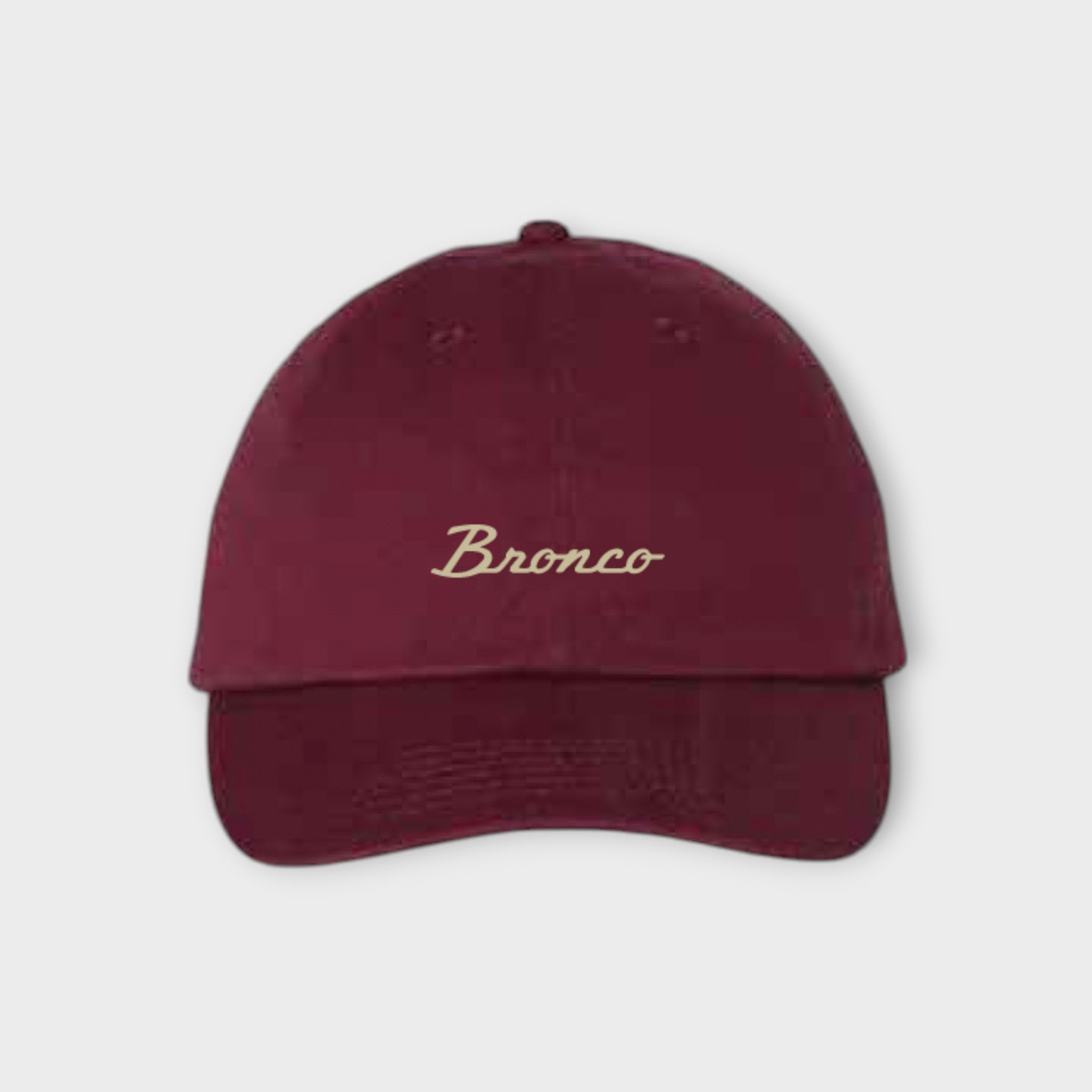 Bronco - Script Dad Hat – Bronco Nation Store