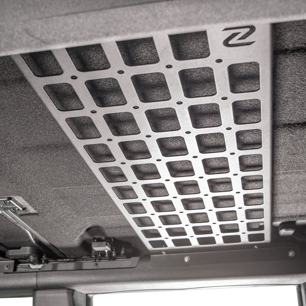 Turn Offroad - 2021+ Ford Bronco Overhead Molle Panel Storage Kit ...