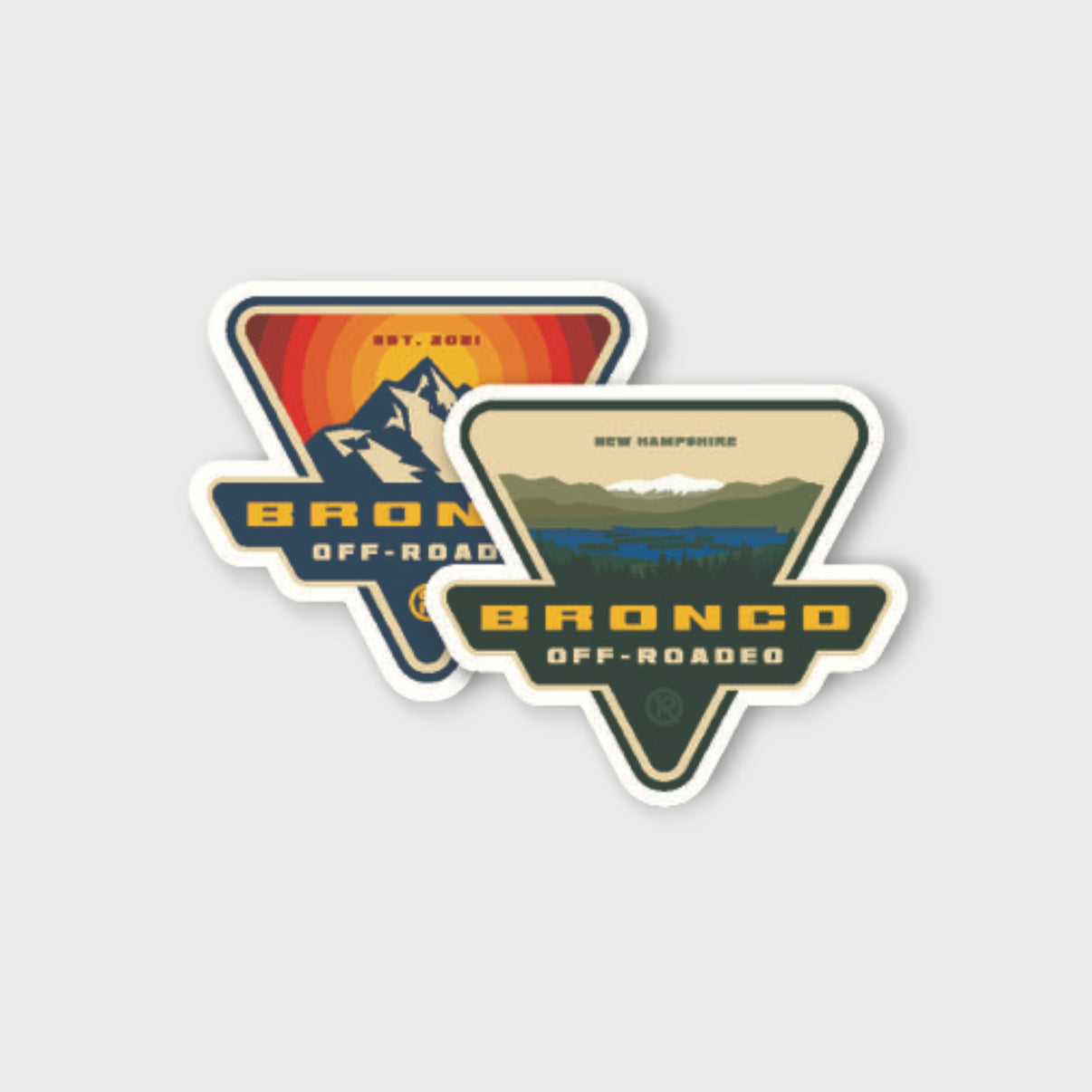 Bronco Off Roadeo - Sticker 2 Pack – Bronco Nation Store